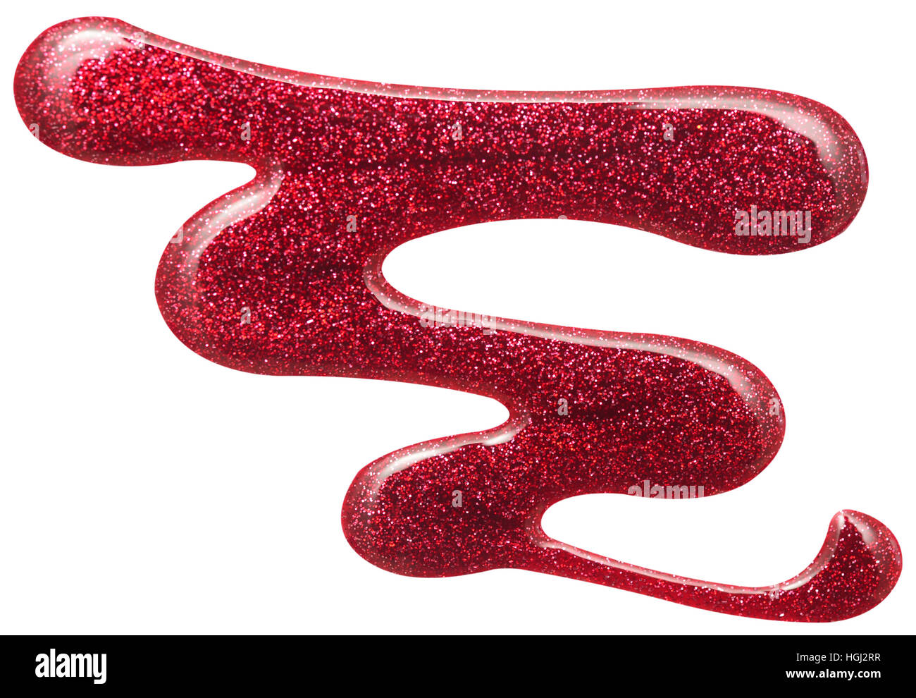 color abstract shape nail varnish Stock Photo - Alamy