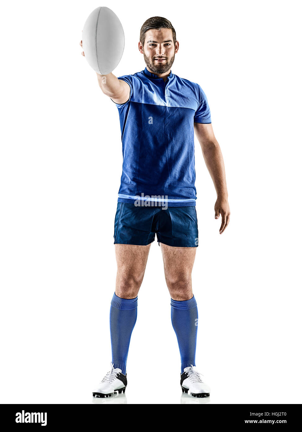 Rugby player players full length hi-res stock photography and images ...