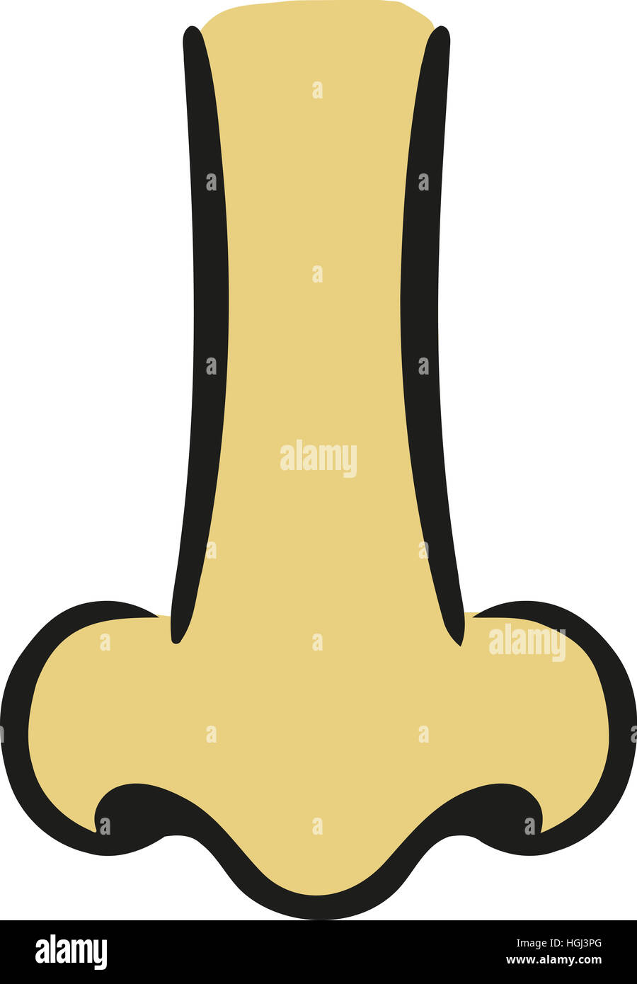 Nose pictogram hi-res stock photography and images - Alamy