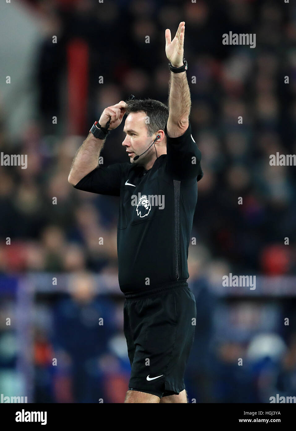 Referee Paul Tierney Stock Photo - Alamy
