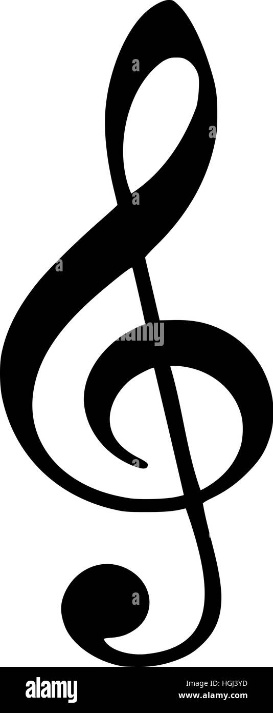 Music clef hi-res stock photography and images - Alamy