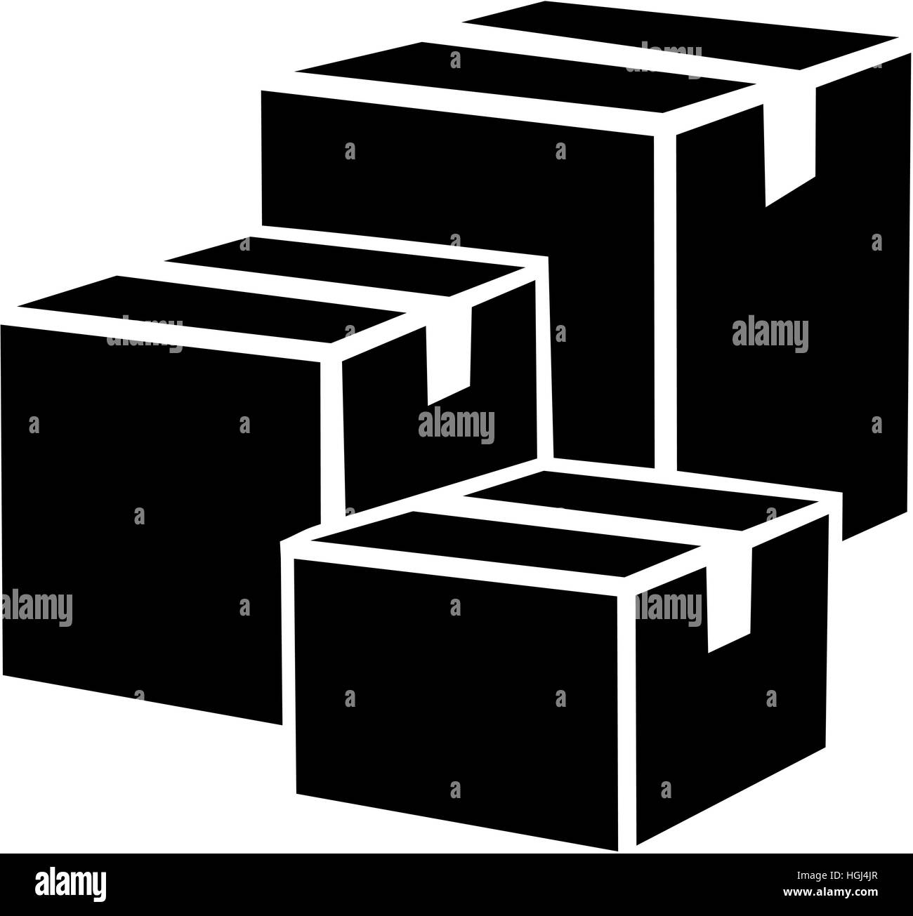 Parcels distribution hi-res stock photography and images - Alamy