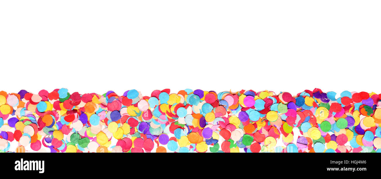 confetti isolated on white background Stock Photo - Alamy
