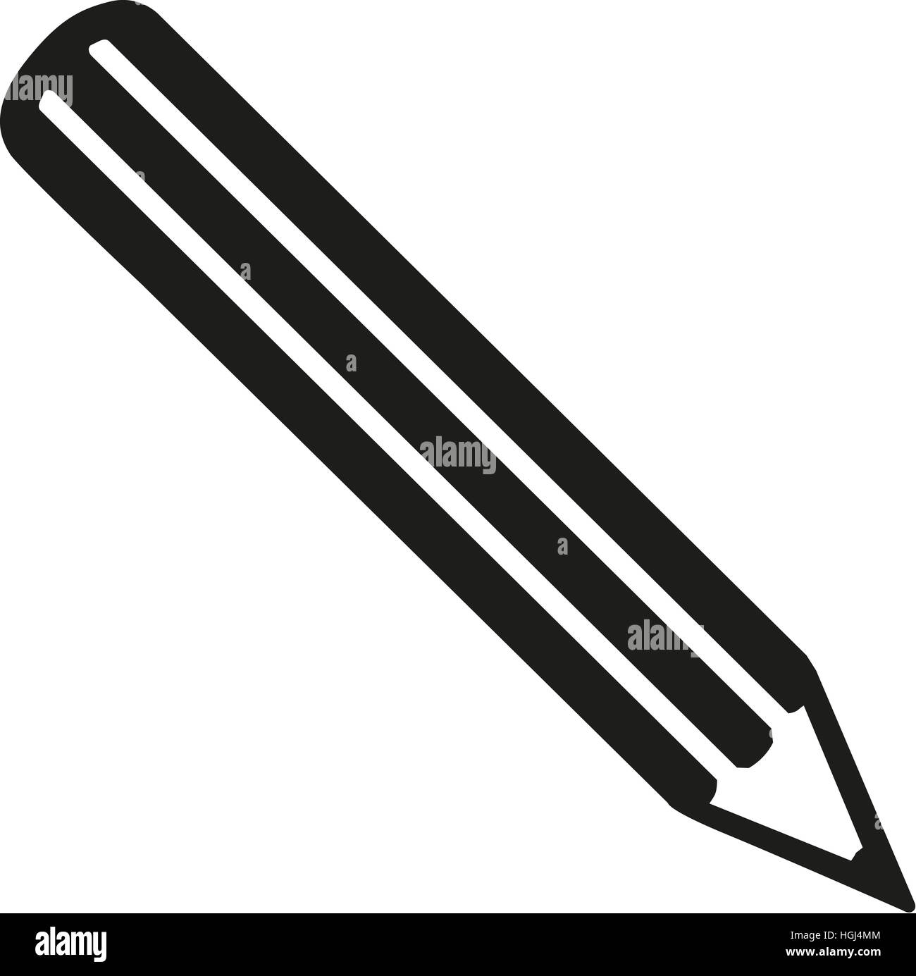 Pen pencil sign hi-res stock photography and images - Alamy
