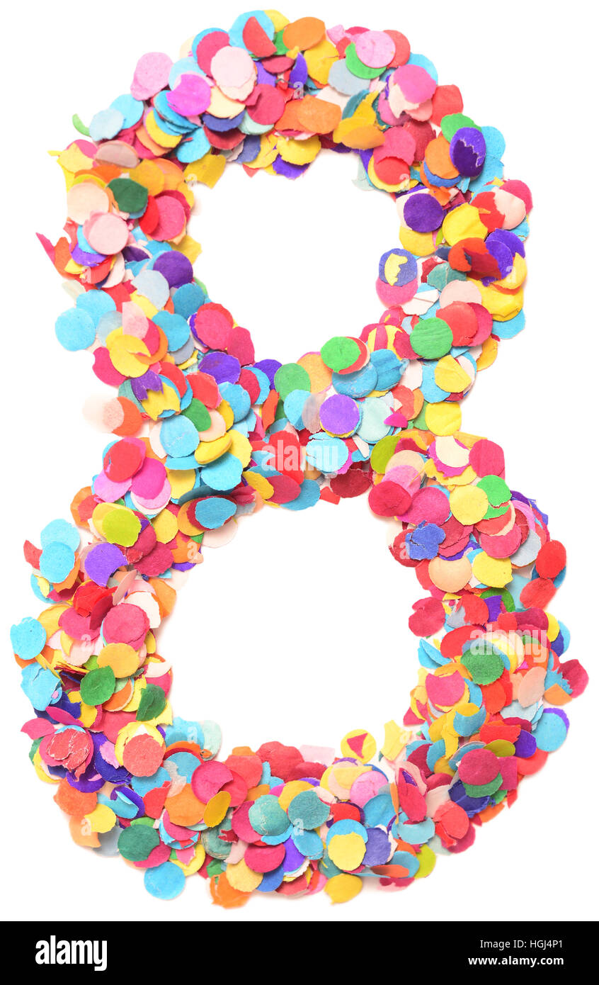 confetti isolated on white background Stock Photo - Alamy
