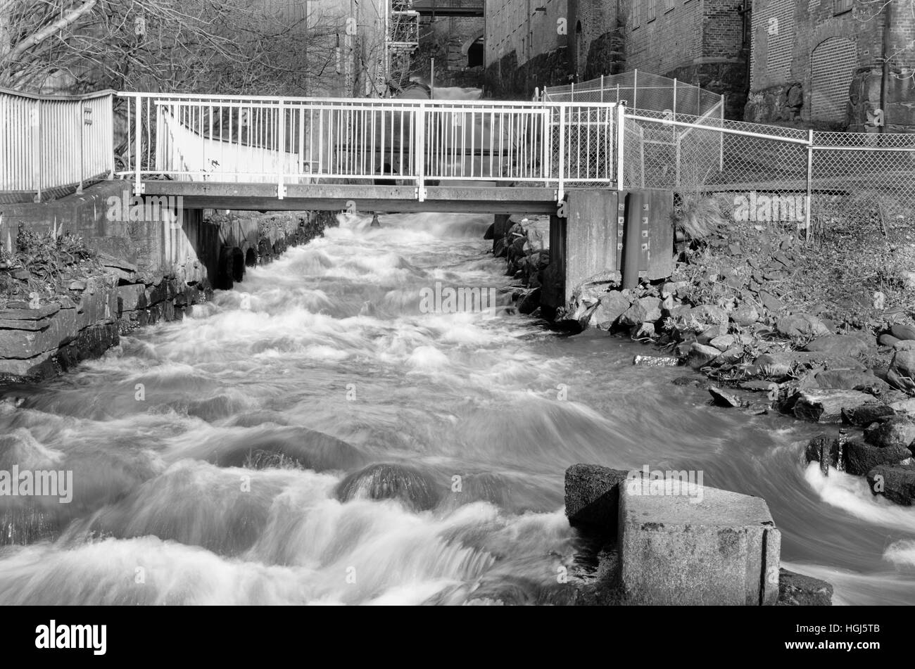 Rushing Black and White Stock Photos & Images - Alamy