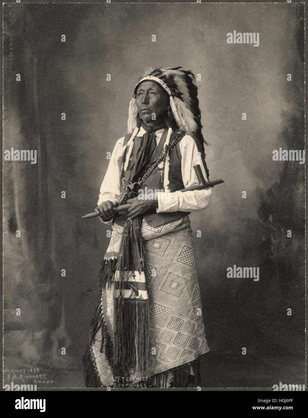Little Chief, Arapahoe - 1898 Indian Congress - Photo : Frank A ...