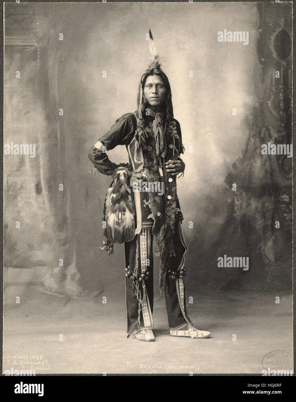 Pete Mitchell (Dust Maker), Ponca - 1898 Indian Congress - Photo ...