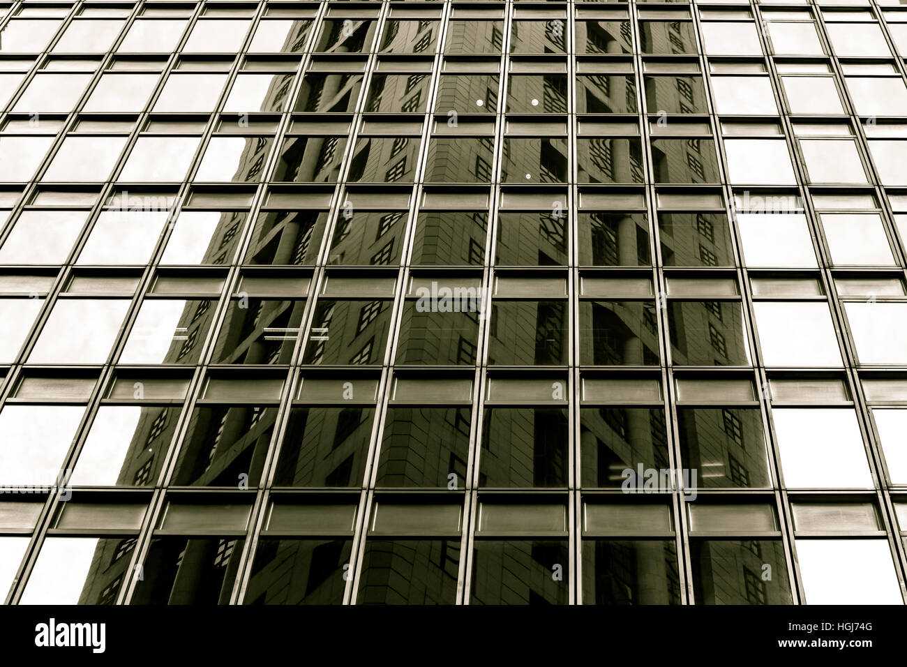 Windows of commercial building in Hong Kong Stock Photo - Alamy
