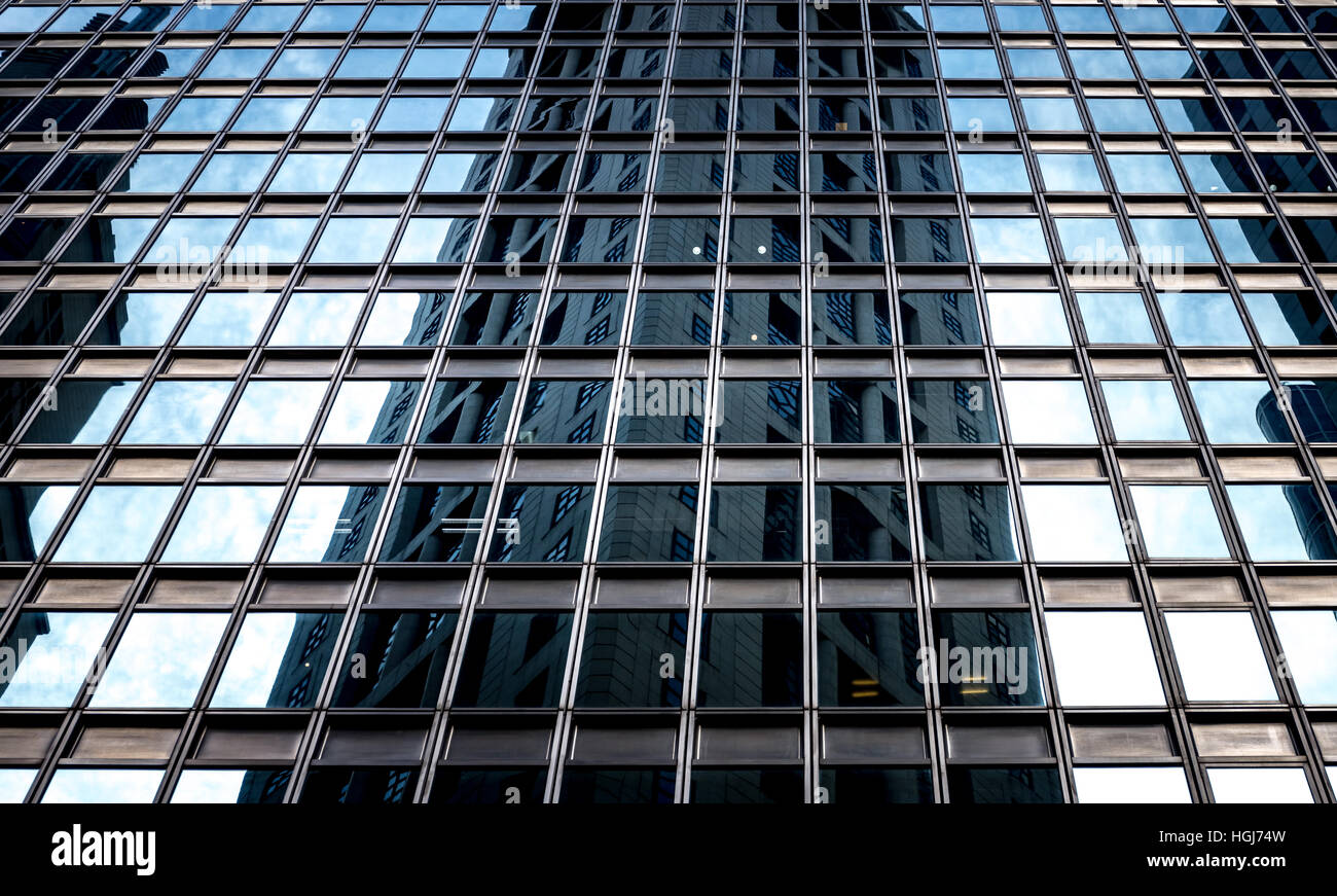 Windows of commercial building in Hong Kong Stock Photo - Alamy