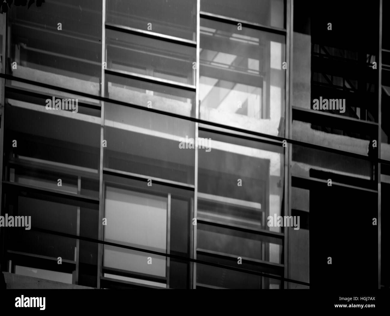 Windows of commercial building in New Zealand Stock Photo - Alamy