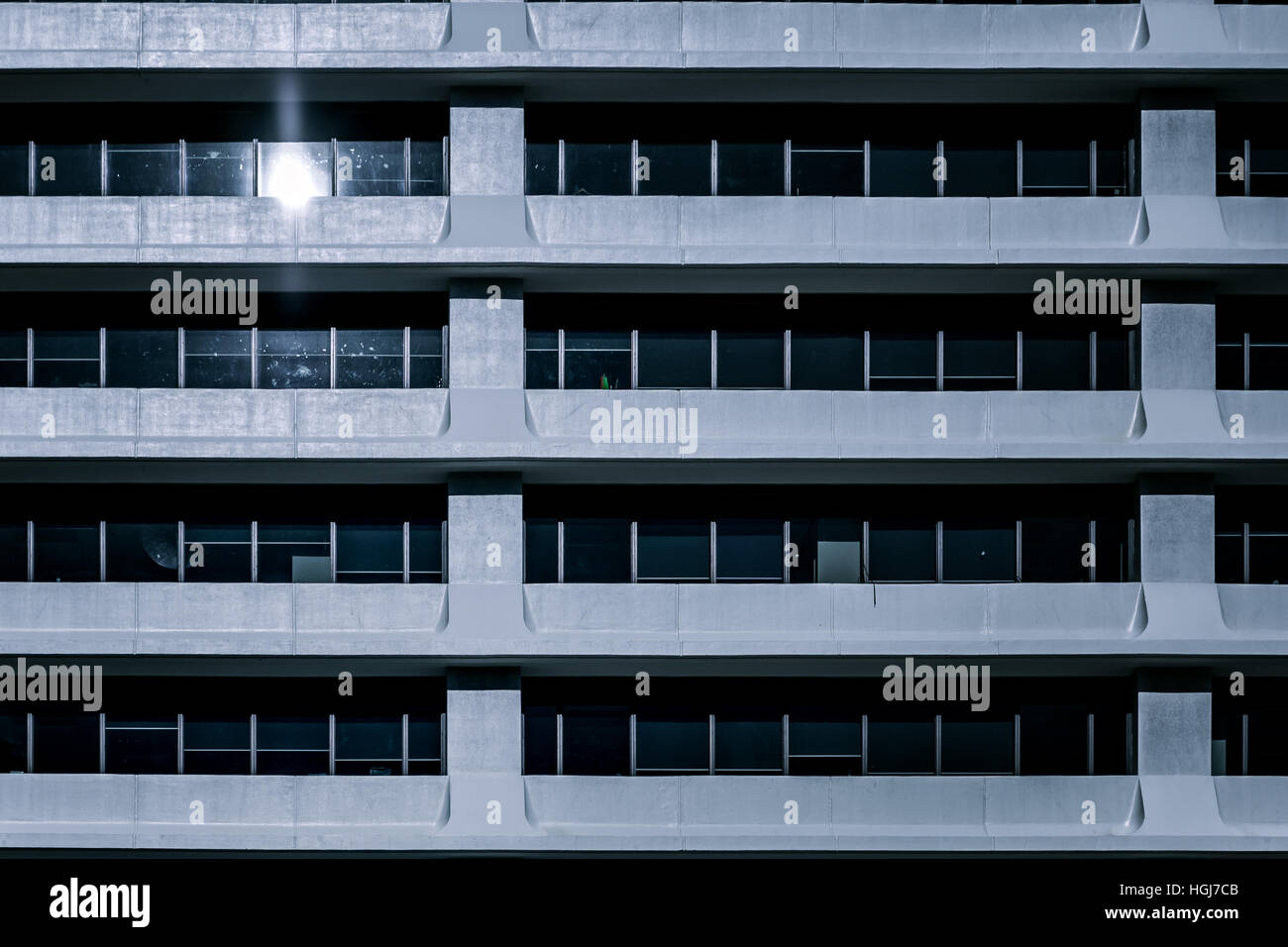 Windows of commercial building in New Zealand Stock Photo - Alamy