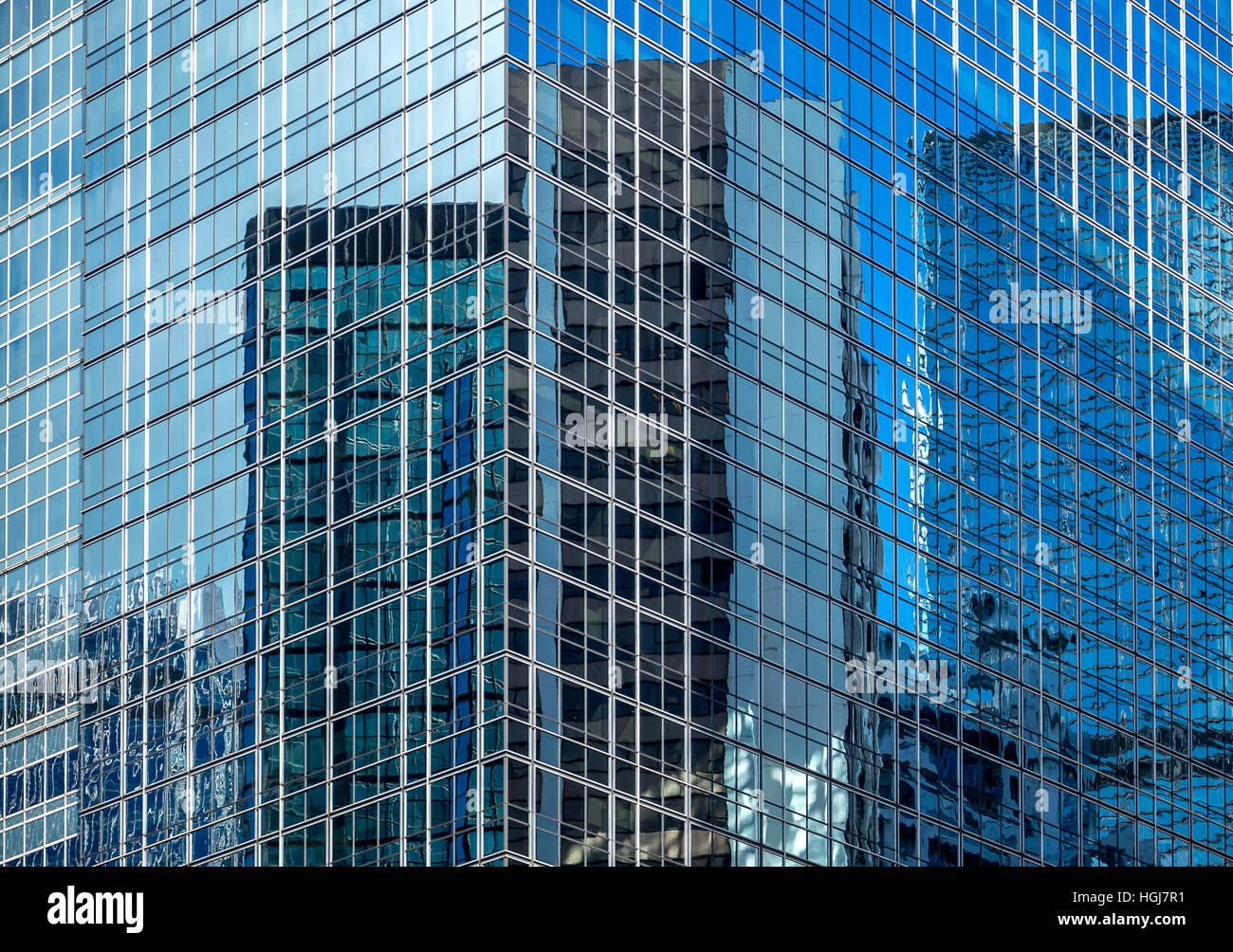 Windows of commercial building in Hong Kong Stock Photo - Alamy