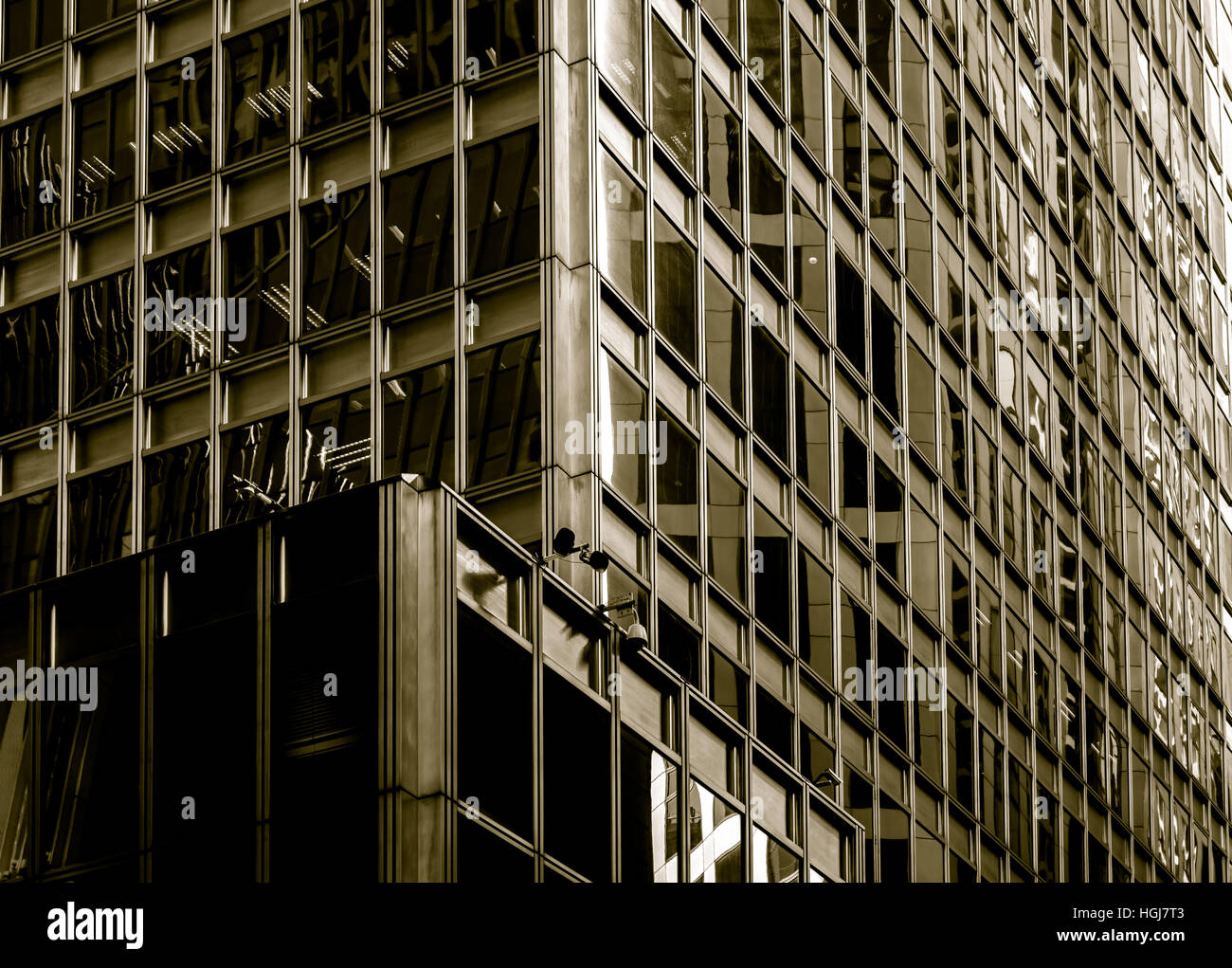 Windows of commercial building in Hong Kong Stock Photo - Alamy