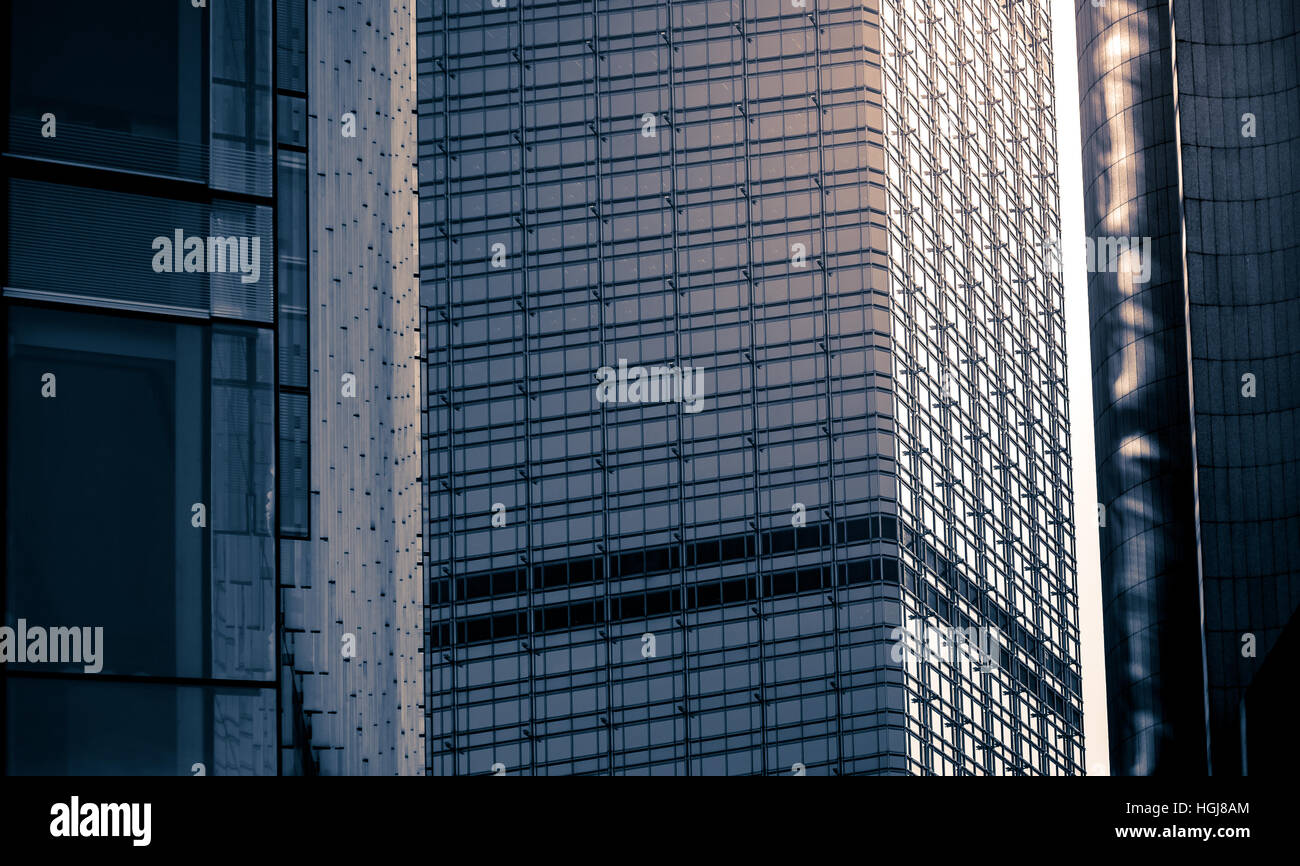 Windows of commercial building in Hong Kong Stock Photo - Alamy