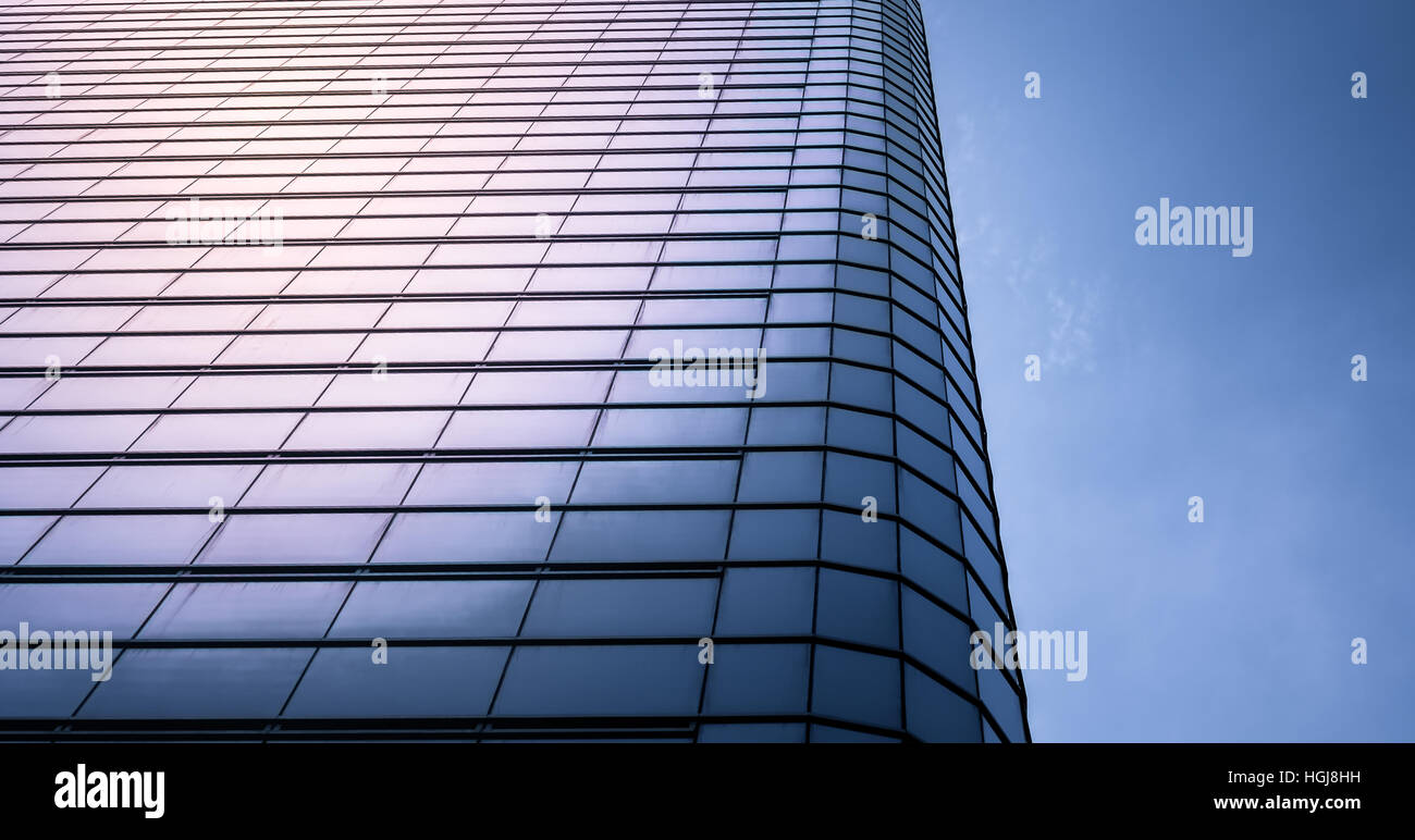 Windows of commercial building in Hong Kong Stock Photo - Alamy