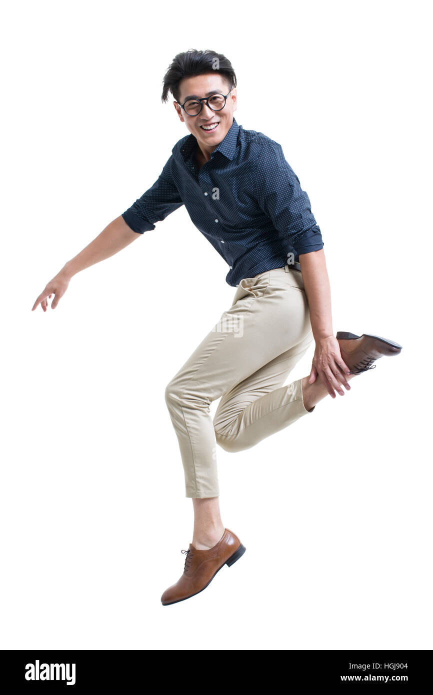 Indian young men side view Cut Out Stock Images & Pictures - Alamy