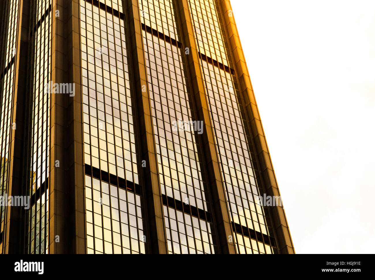 Windows of commercial building in Hong Kong Stock Photo - Alamy