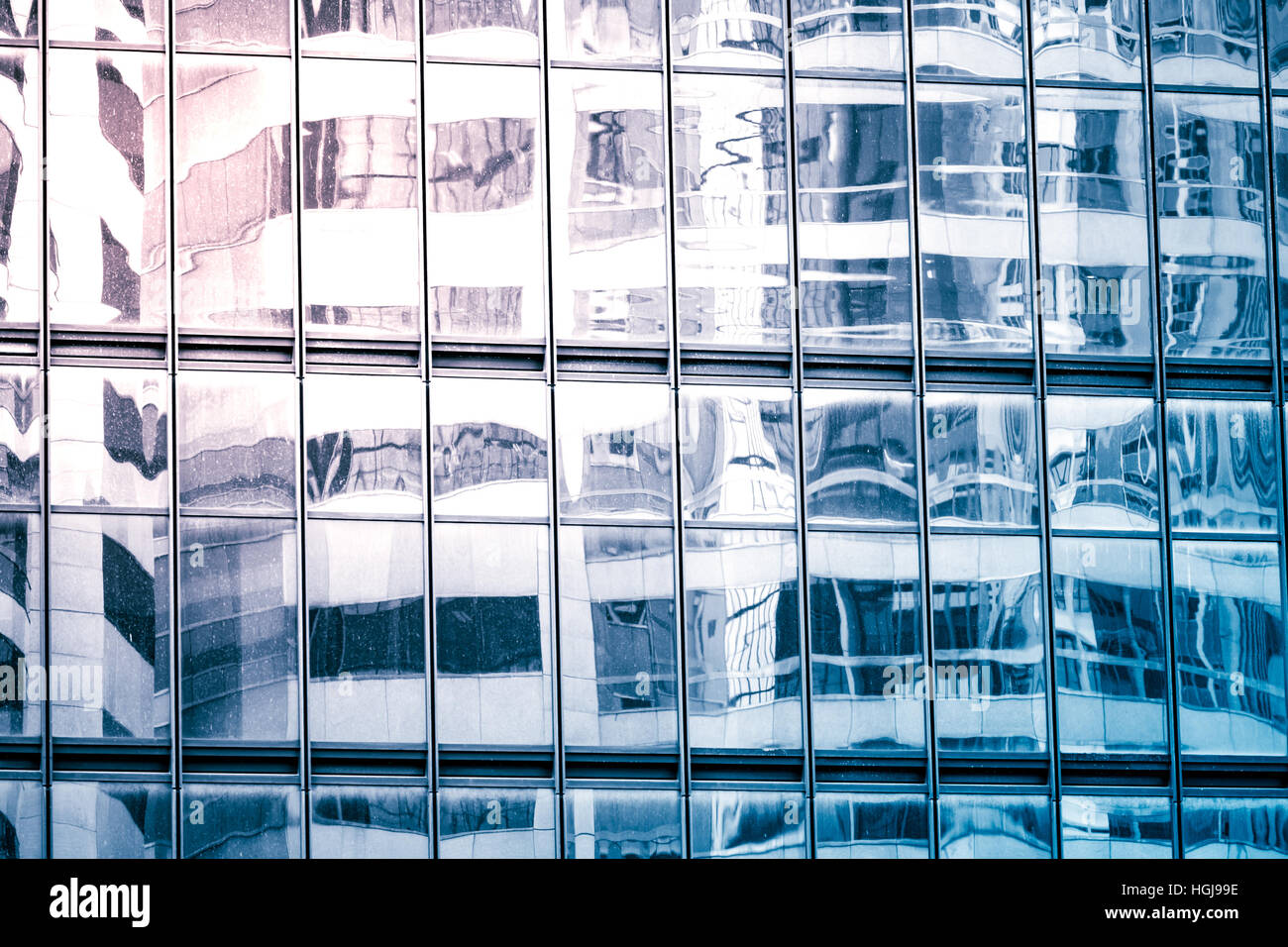 Windows of commercial building in Hong Kong Stock Photo - Alamy
