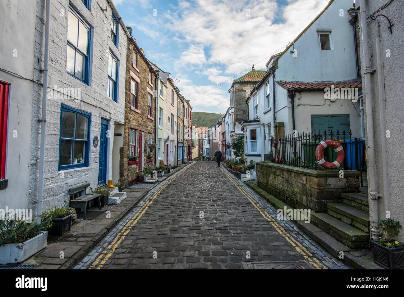 The beautiful, picturesque seaside town of Staithes, home of Captain ...