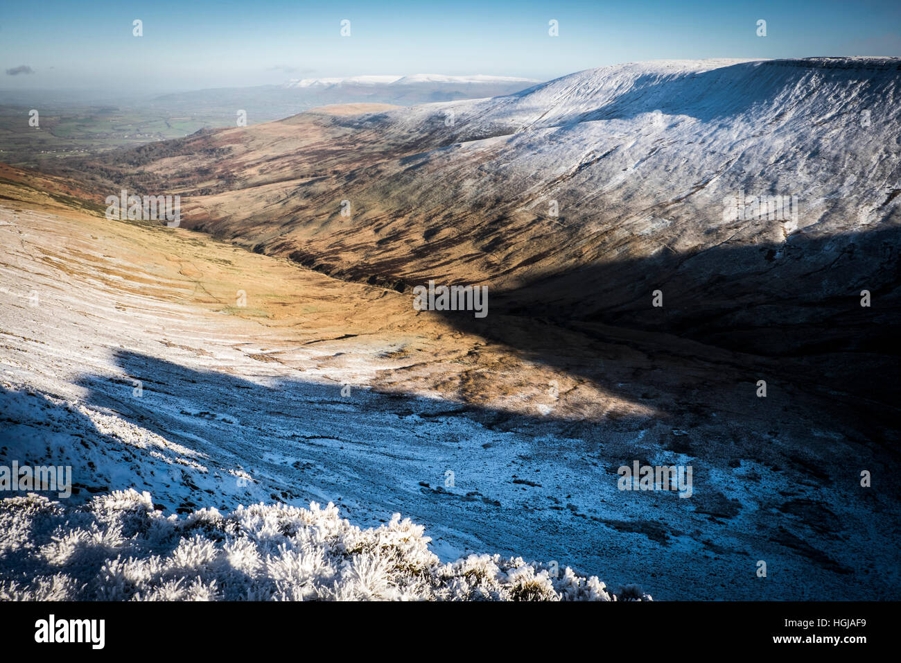Brecon Beacons landscape Stock Photo - Alamy