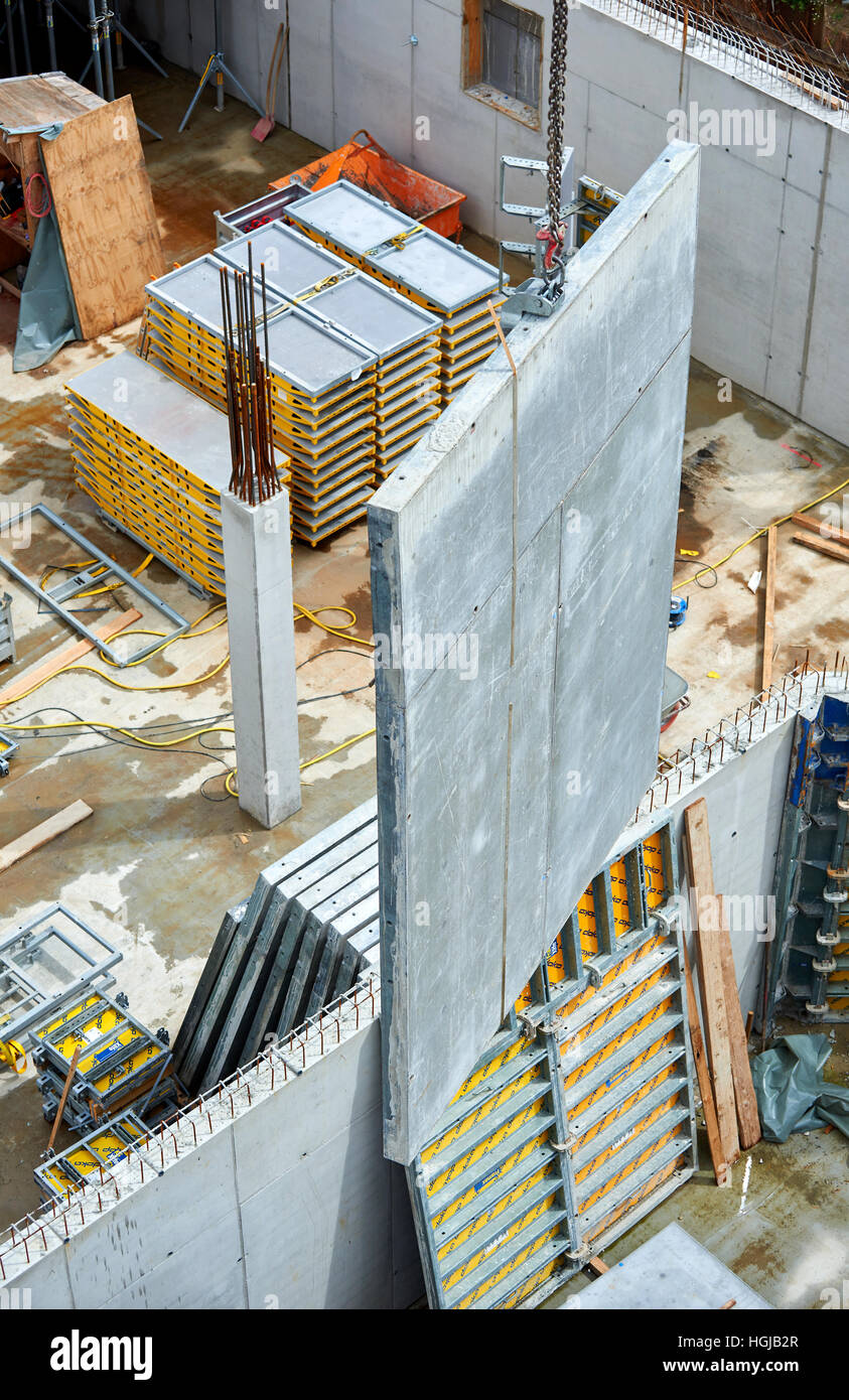 crane on construction site Stock Photo - Alamy