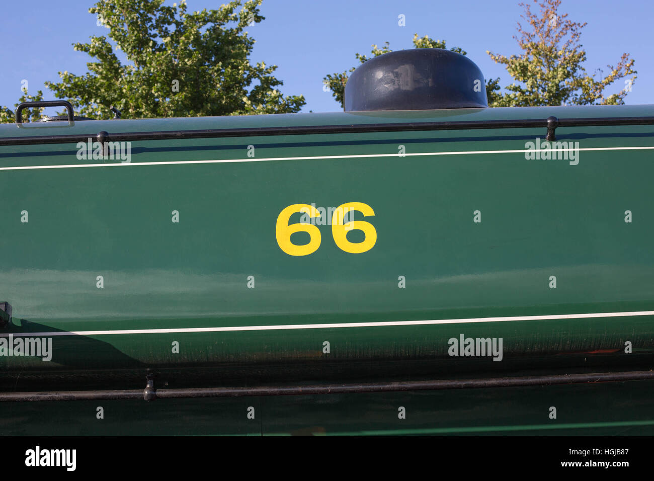 A steam train number Stock Photo - Alamy