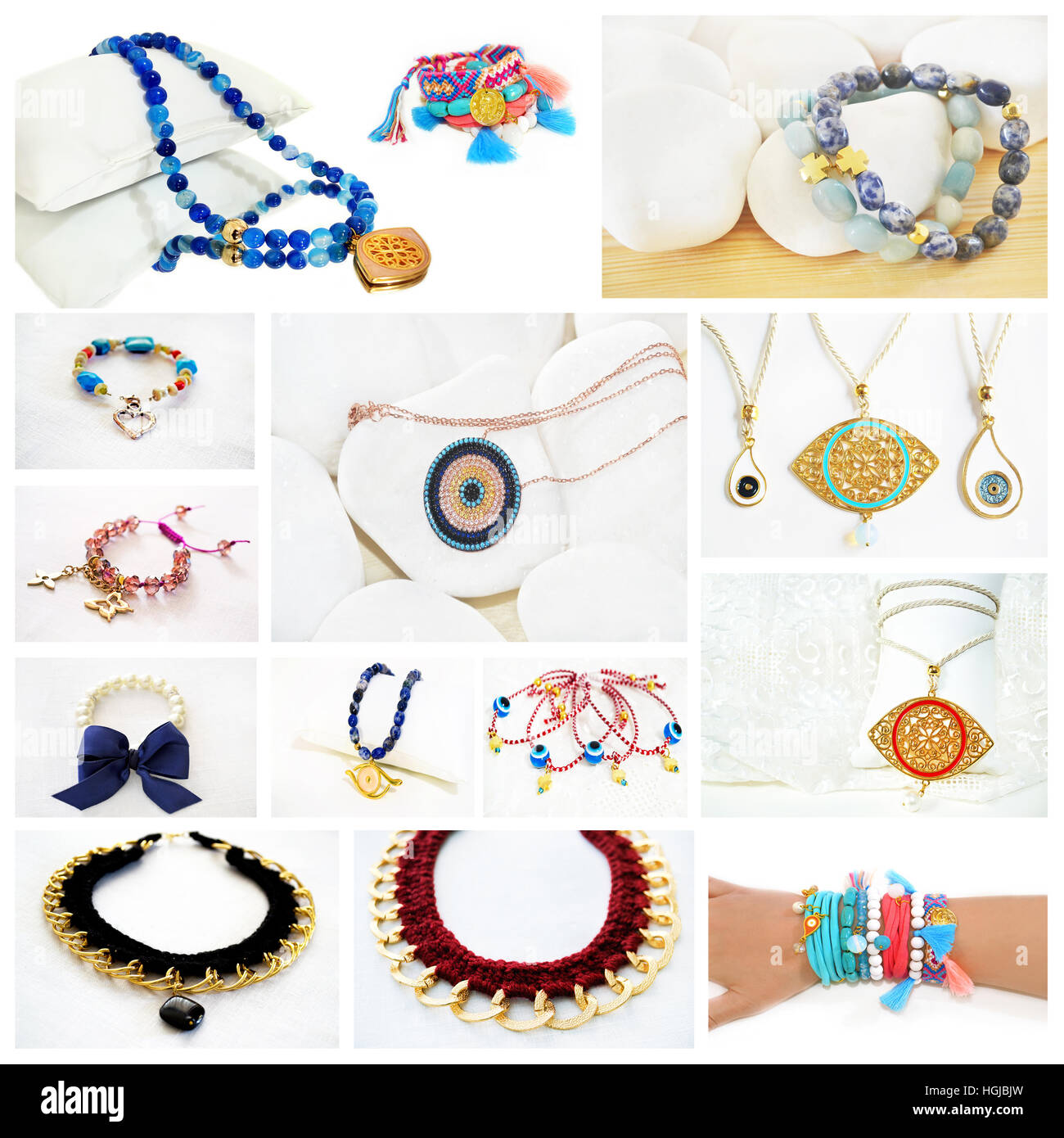 Greek jewelry hi-res stock photography and images - Alamy