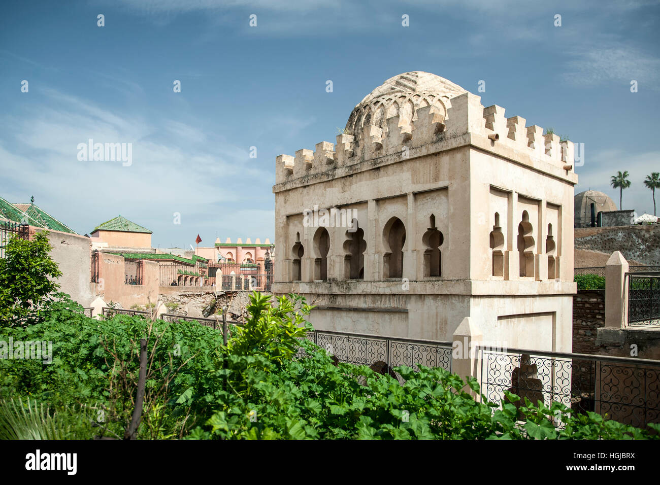 Qubba Ba'adiyn (structure used for washing before entering mosque ...