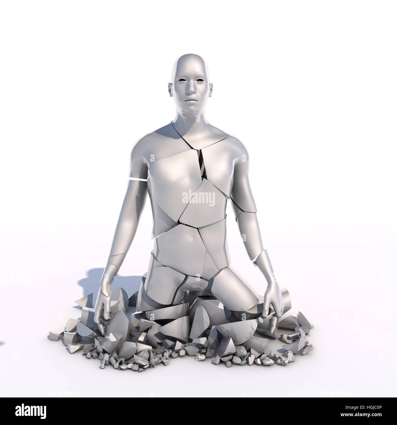 3d face render hi-res stock photography and images - Alamy