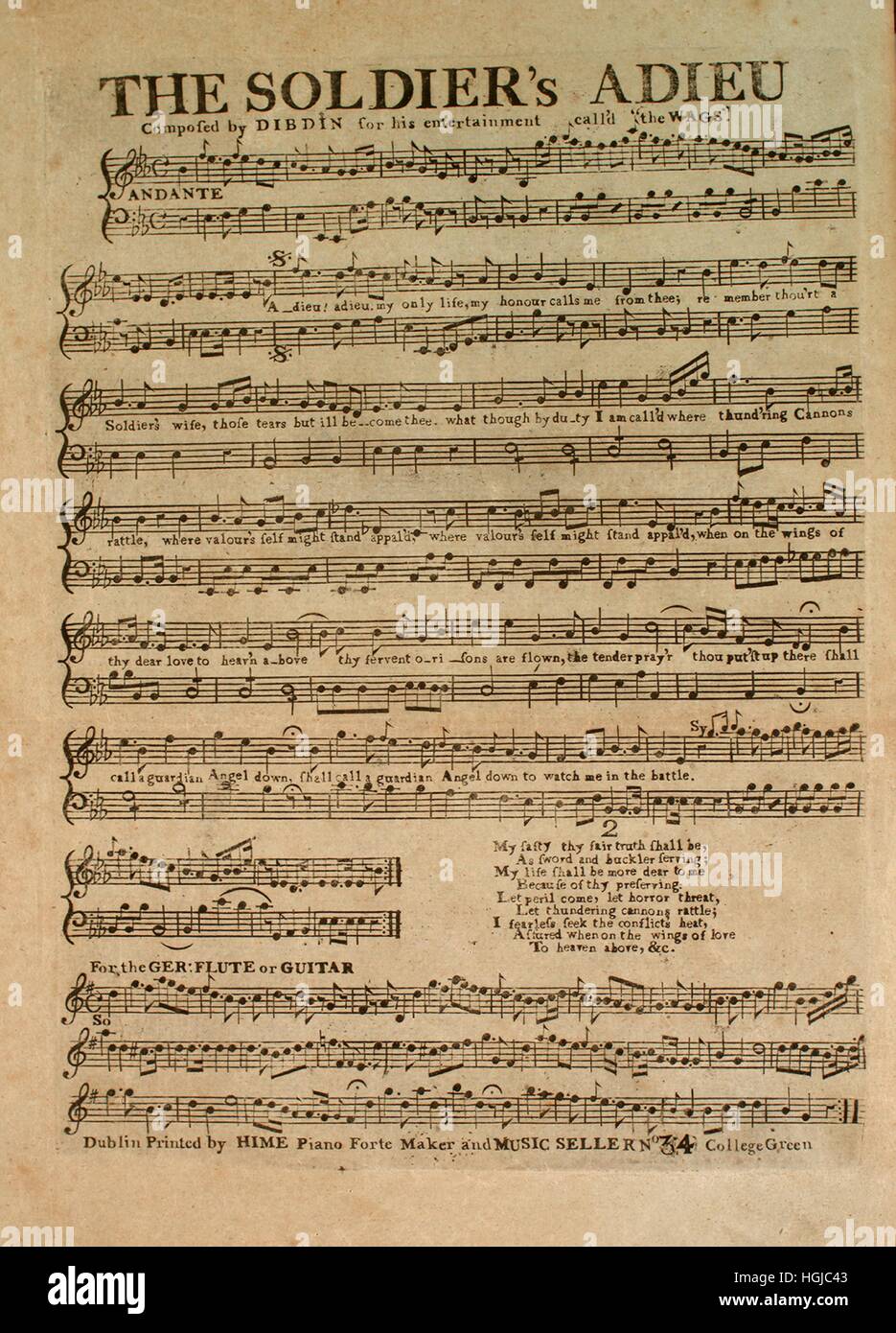 Song sheet seller hi-res stock photography and images - Alamy