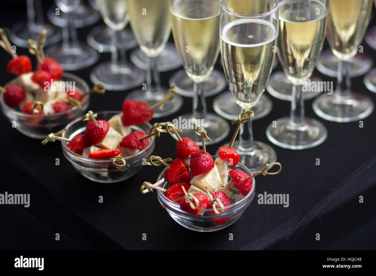 Canape platter hi-res stock photography and images - Alamy