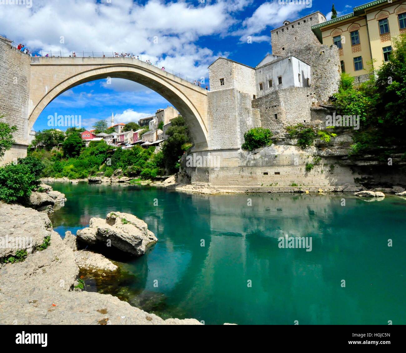Mostar city landscape Stock Photo - Alamy