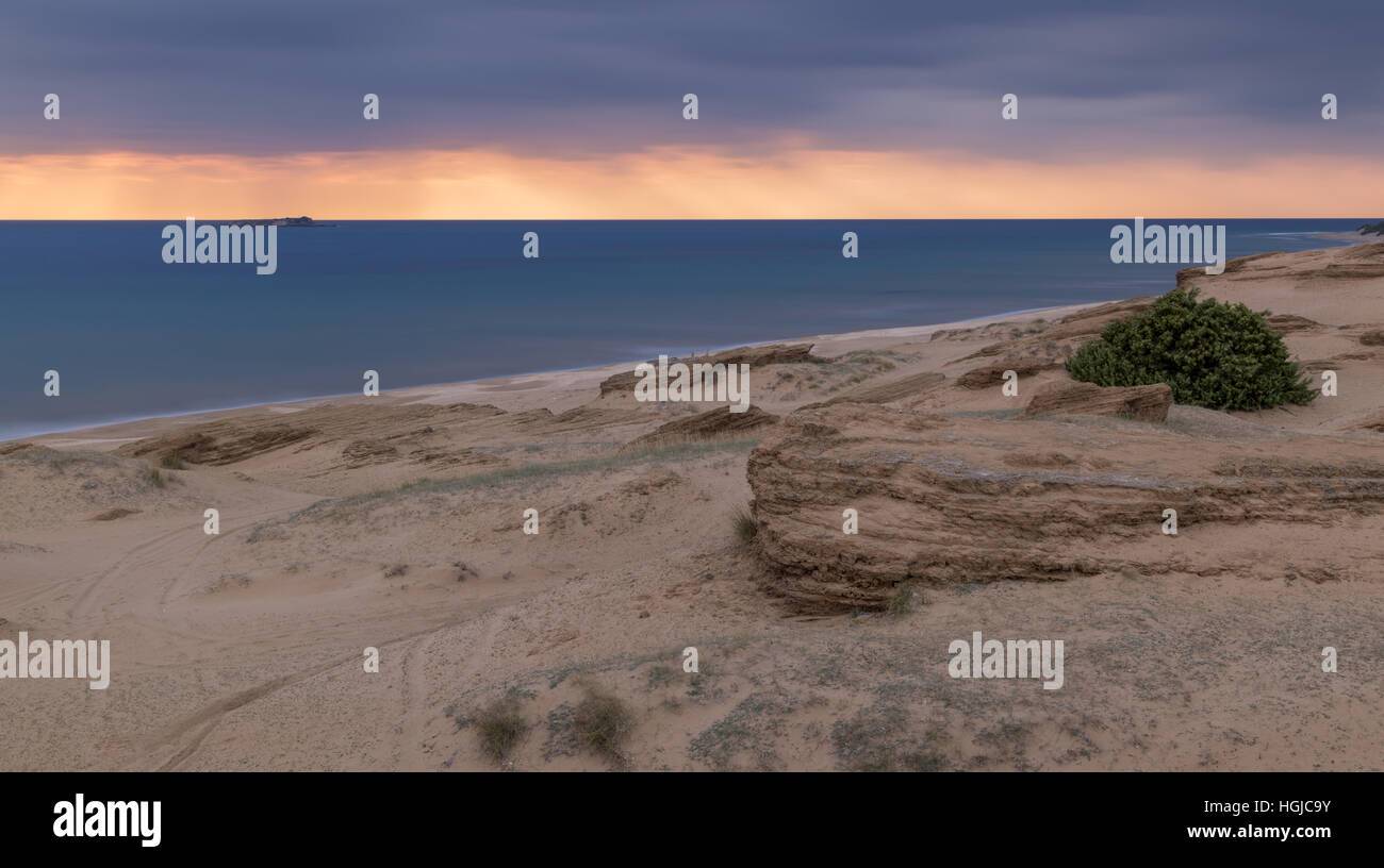 Issos beach Corfu Greece Stock Photo - Alamy