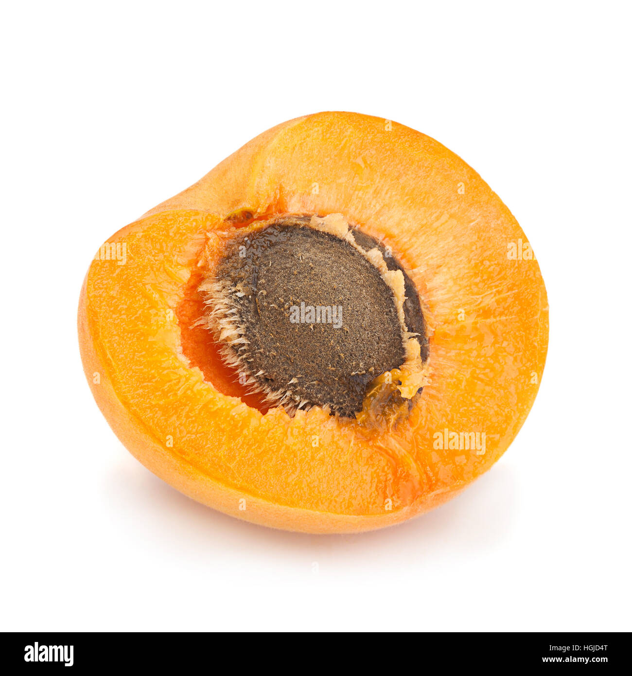 Apricot fruit closeup isolated on white background Stock Photo - Alamy