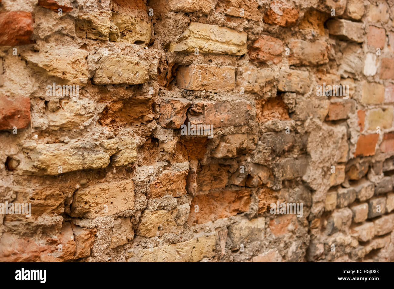 Old damaged wall Stock Photo - Alamy