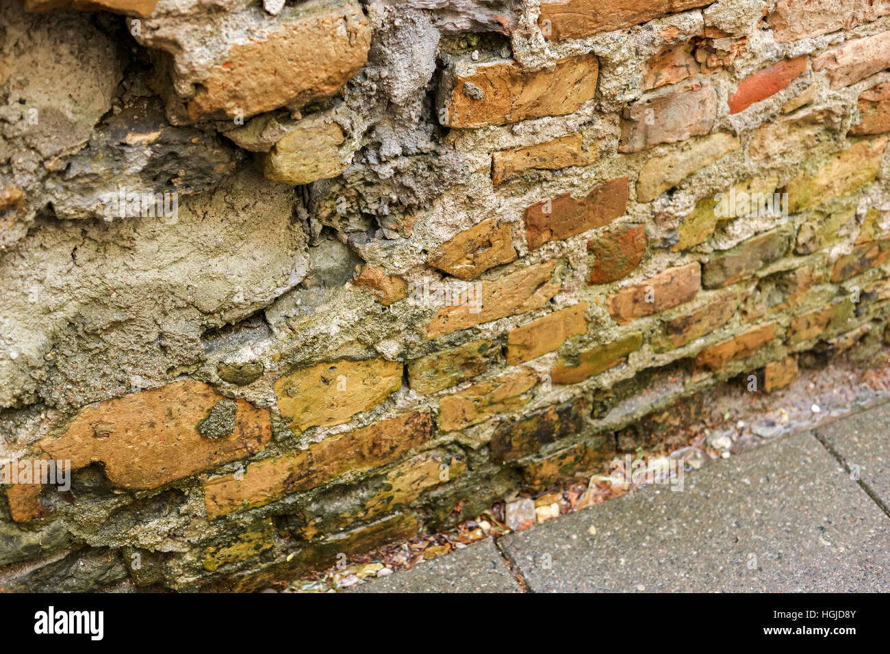 Old dirty brick wall Stock Photo - Alamy