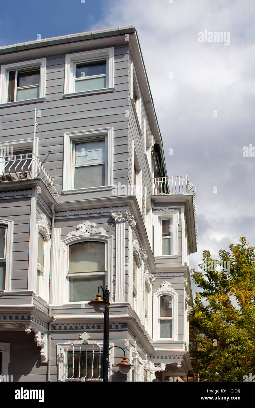 Traditional, historical, old building by Bosphours in Istanbul ...