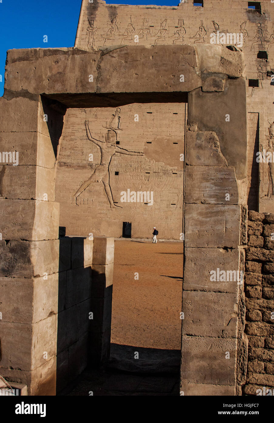 Man is dwarfed by stones hi-res stock photography and images - Alamy