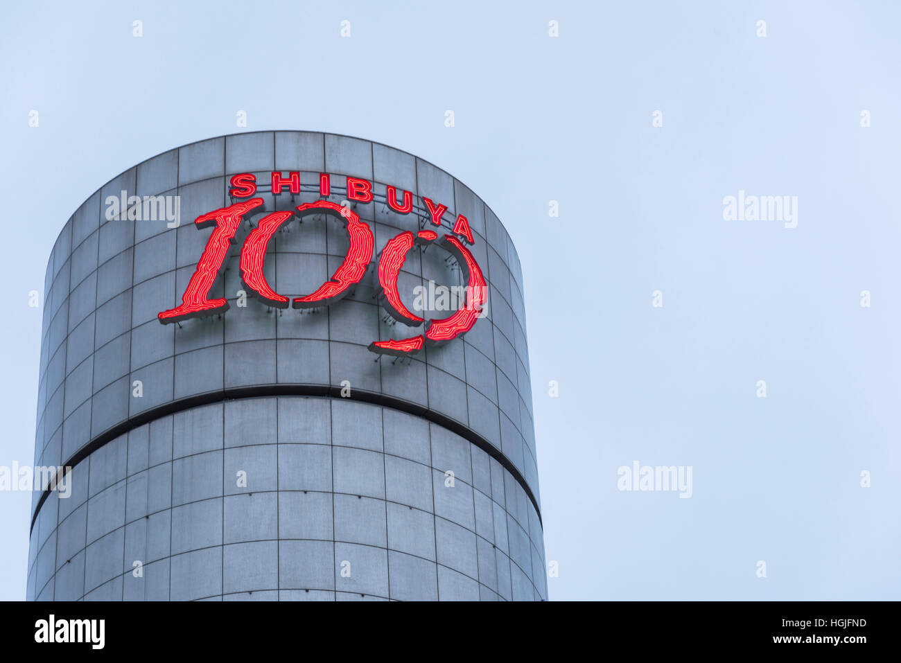 Sign of Shibuya 109, Shibuya,Tokyo,Japan Stock Photo - Alamy