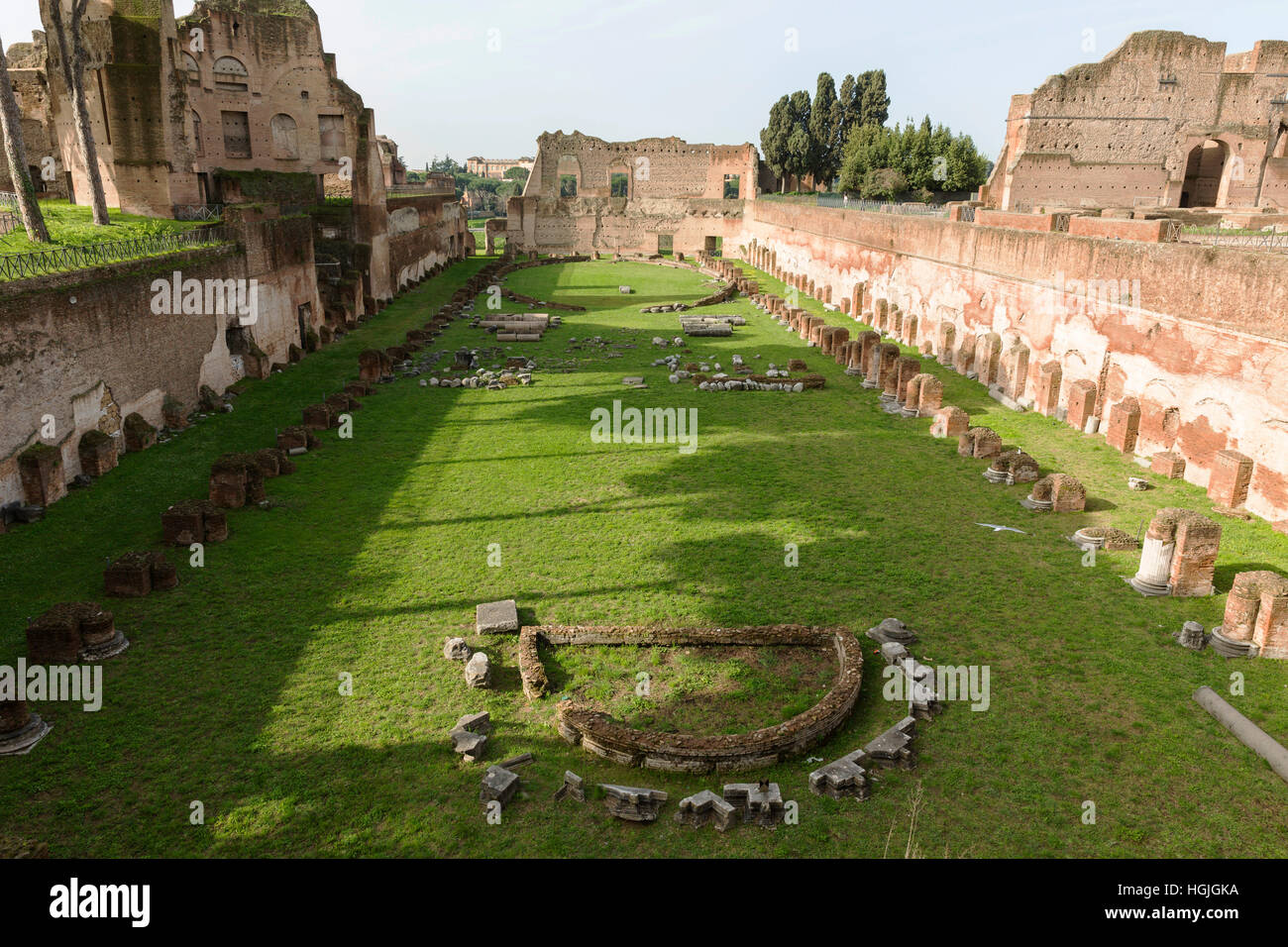 Rome stadium domitian hi-res stock photography and images - Alamy