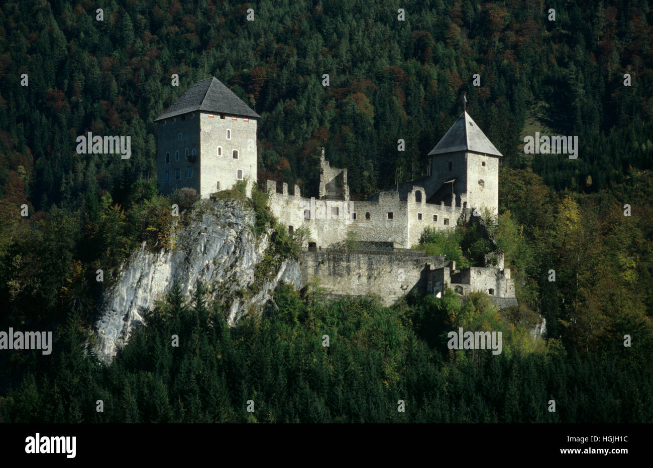 Castle Gallenstein, St. Gallen, Styria, Austria Stock Photo - Alamy