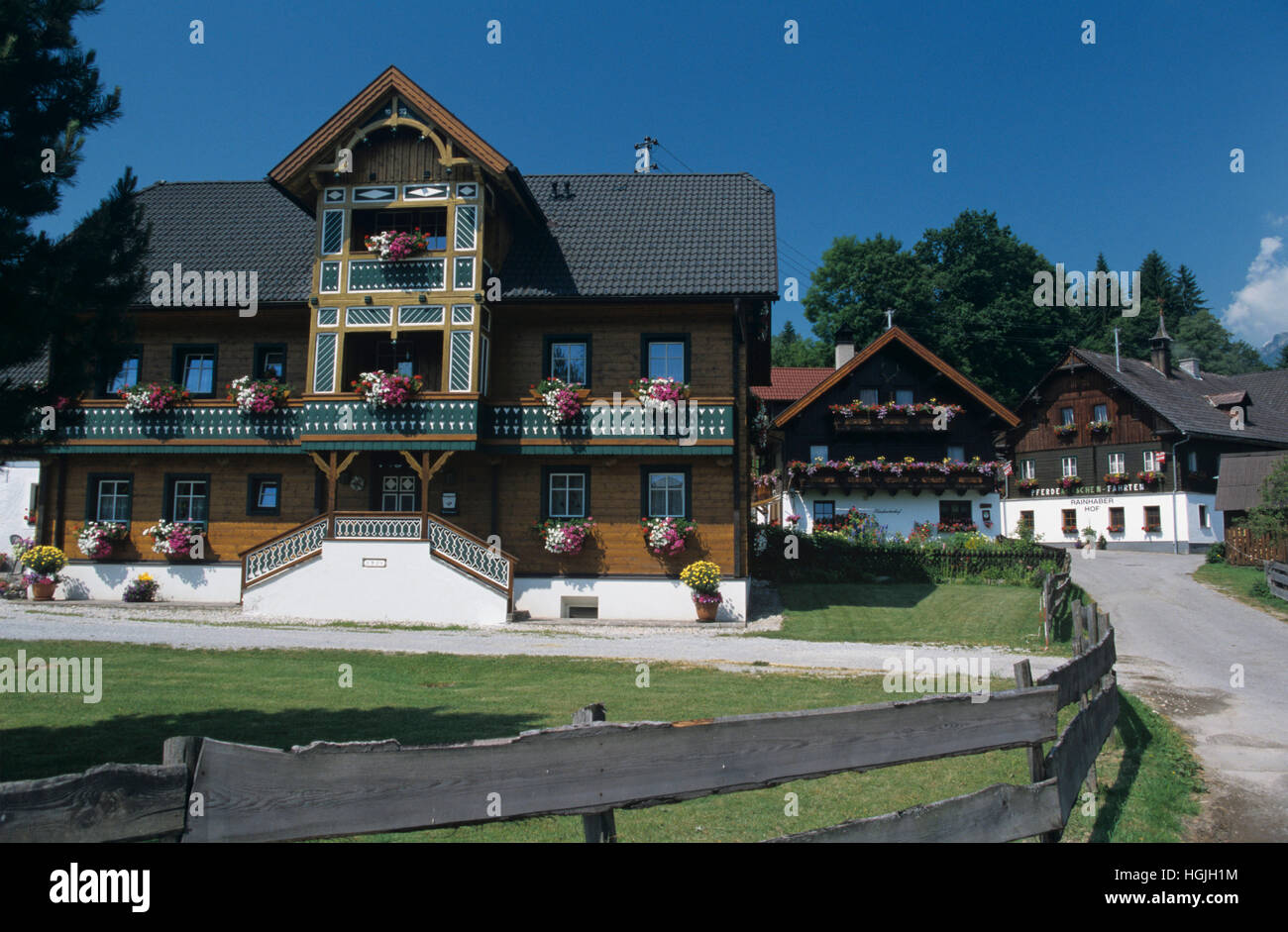 Balconies country house hi-res stock photography and images - Alamy