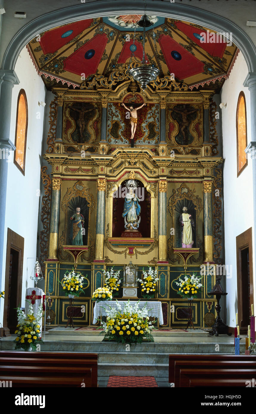 Iglesia Santa Maria de la Concepion, Val Verde, El Hierro, Canary ...