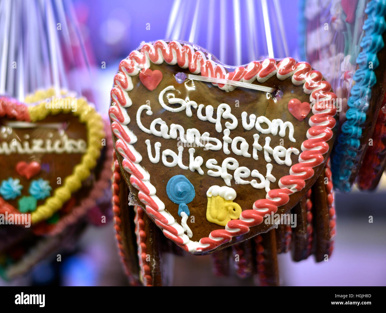 Lebkuchenherzen Weihnachten