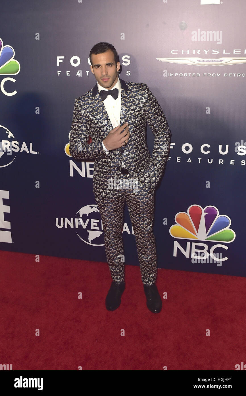 Beverly Hills, California, USA. 8th Jan, 2017. Danell Leyva attends the ...