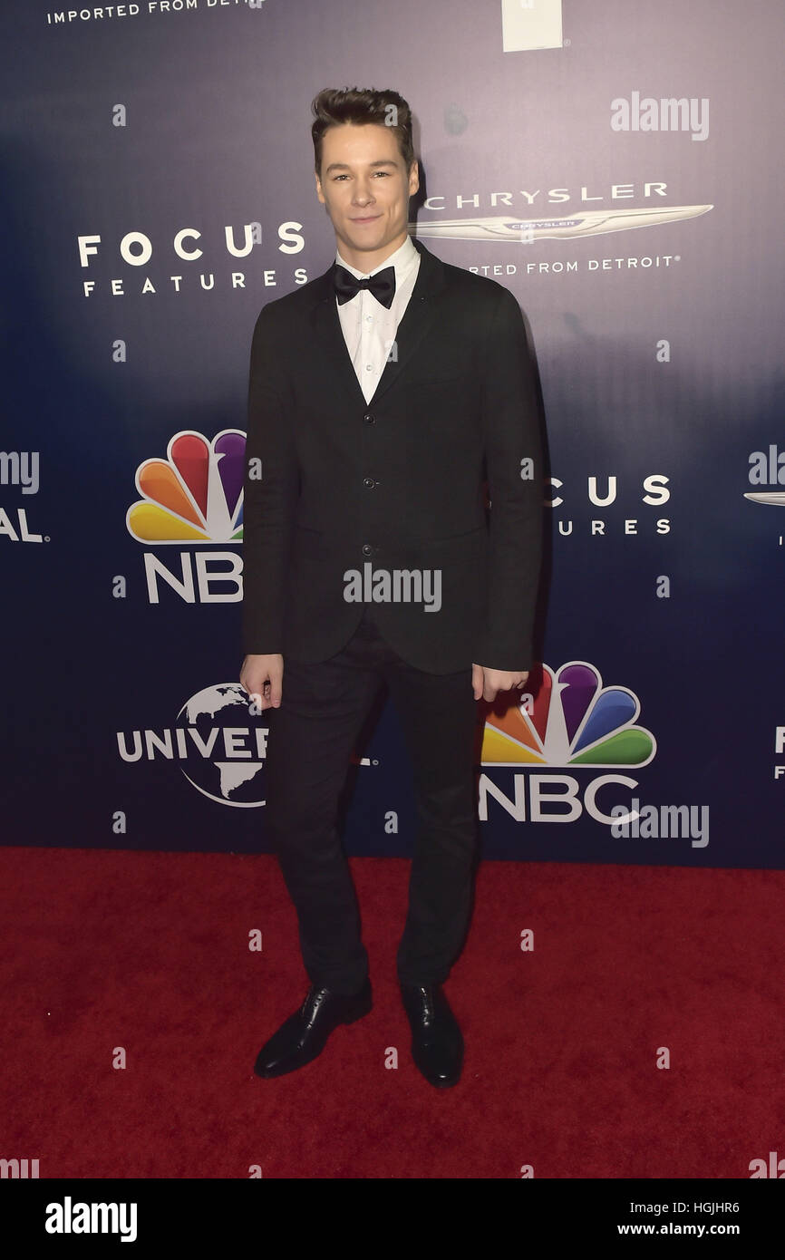 Beverly Hills, California. 8th Jan, 2017. Kyle Allan attends the NBC ...