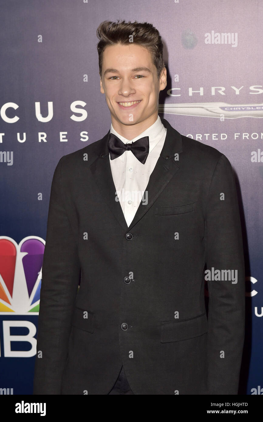 Beverly Hills, California. 8th Jan, 2017. Kyle Allan attends the NBC ...