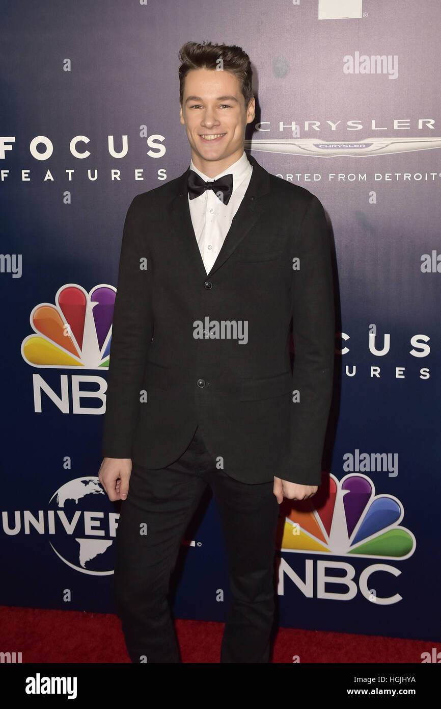 Beverly Hills, California. 8th Jan, 2017. Kyle Allan attends the NBC ...