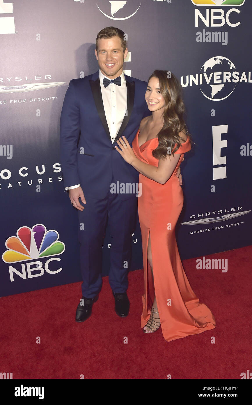 Beverly Hills, California, USA. 8th Jan, 2017. Colton Underwood and ...